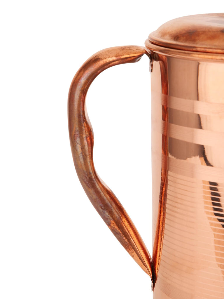 USHA SHRIRAM Pure Copper Water Jug 2 Litre | Eco-Friendly – GB Usha