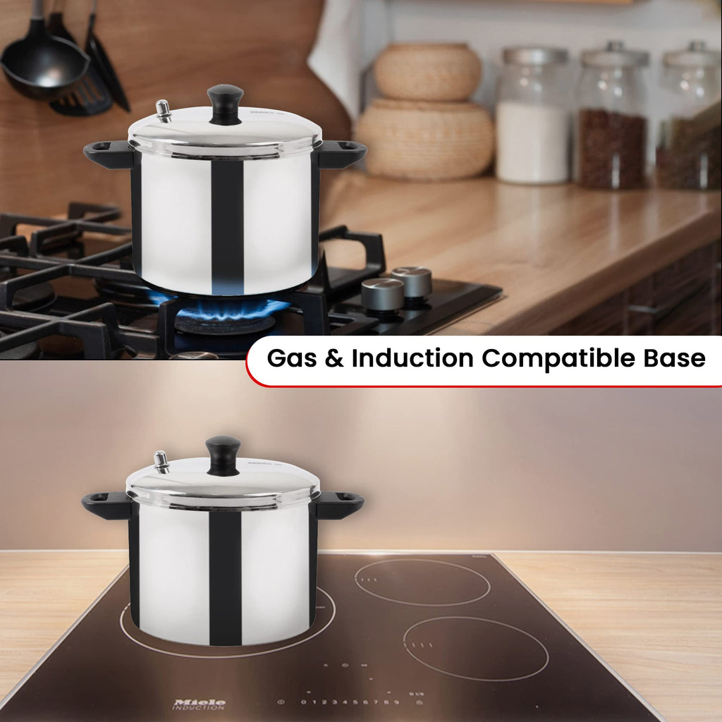 Stainless Steel Idli Cooker | 4 plates | 20 Big Idlis | Triangle Shape ...