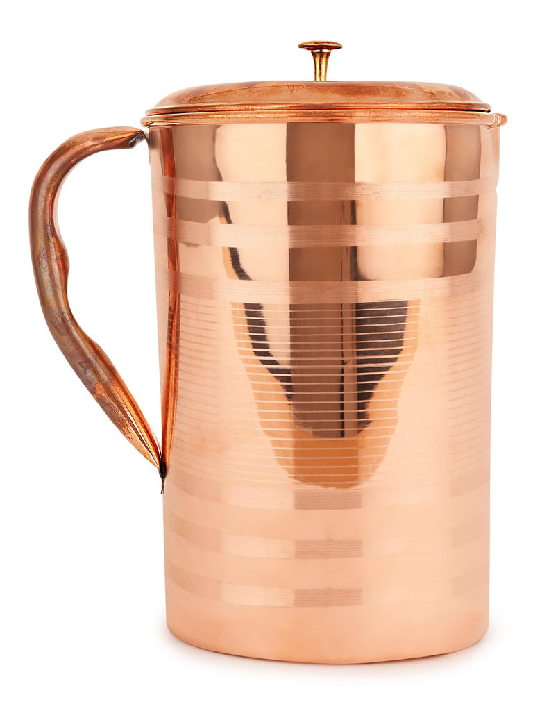 USHA SHRIRAM Pure Copper Water Jug 2 Litre | Eco-Friendly – GB Usha